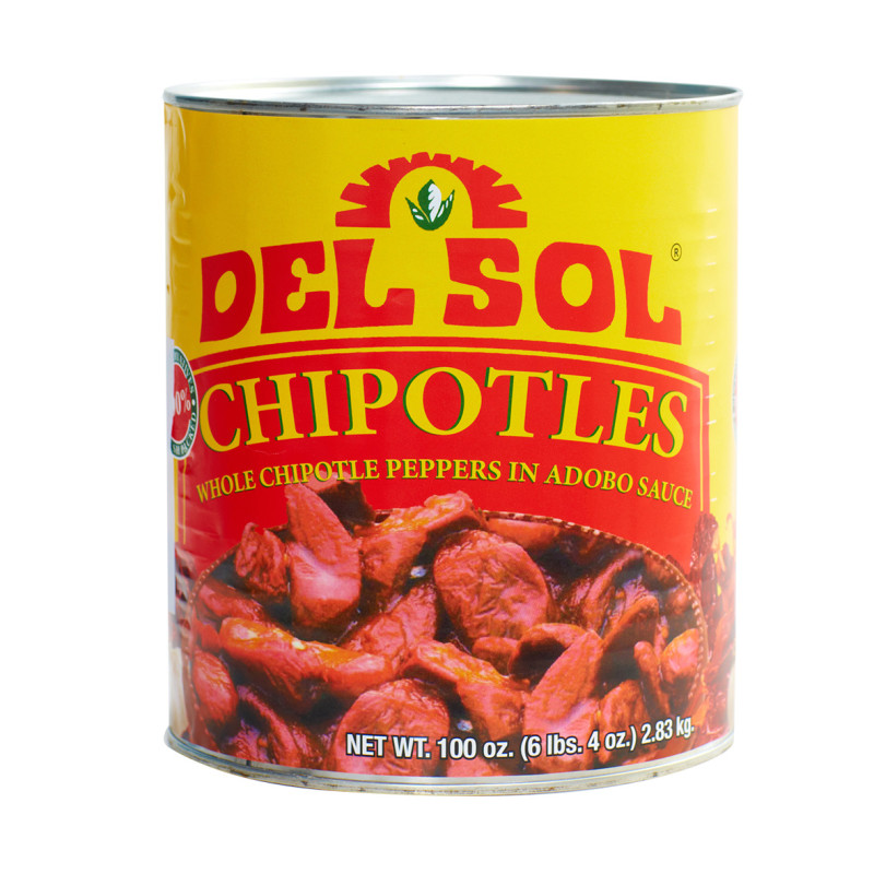 Del Sol Chipotle Pepper in Adobo Sauce 2,83kg - Fort Deli